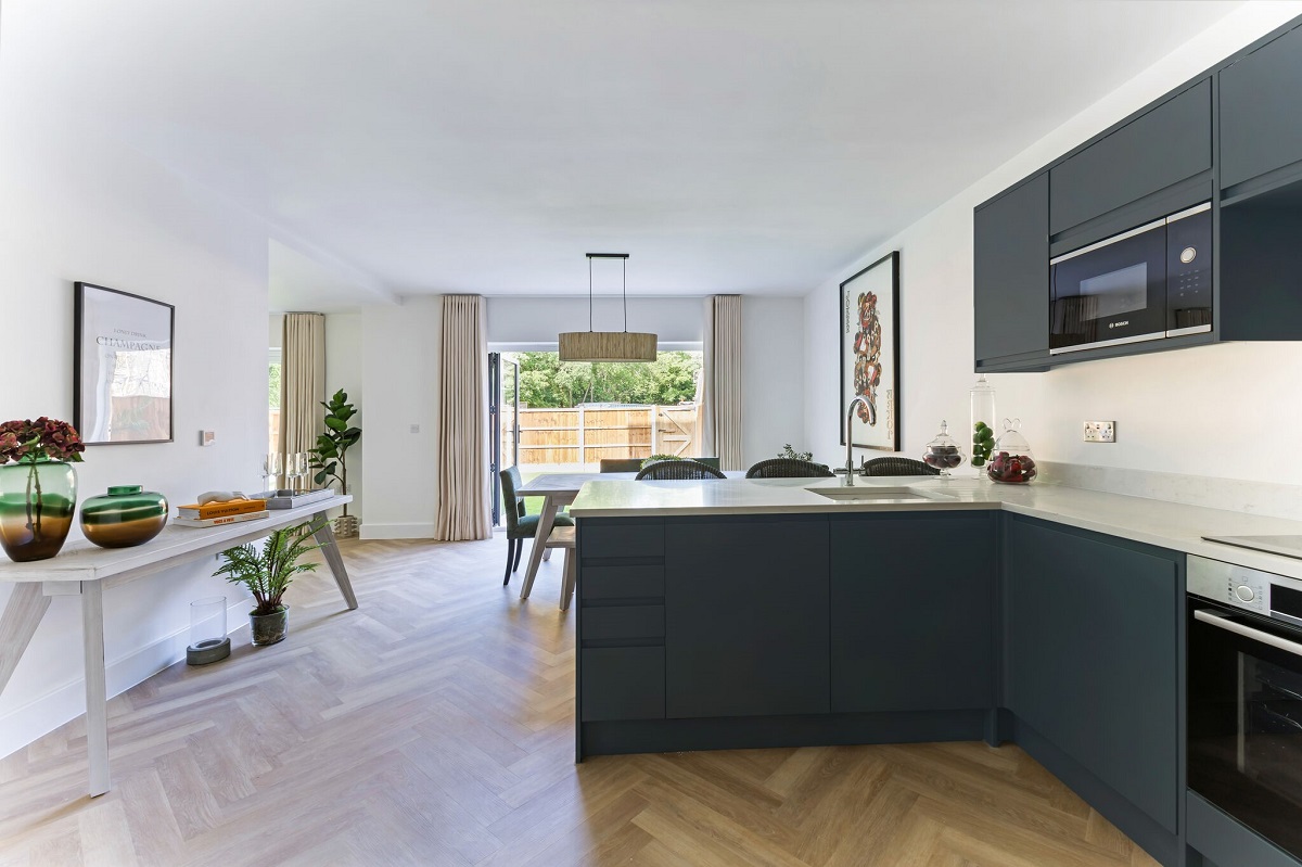 End of Terrace Homes Now Open to View at Aquilla Row, Brentwood